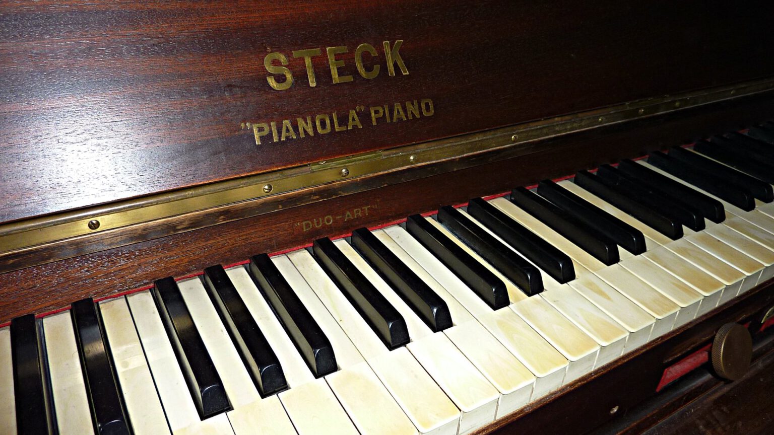 1933 STECK DUOART PIANOLA PIANO - Fascination Pianola