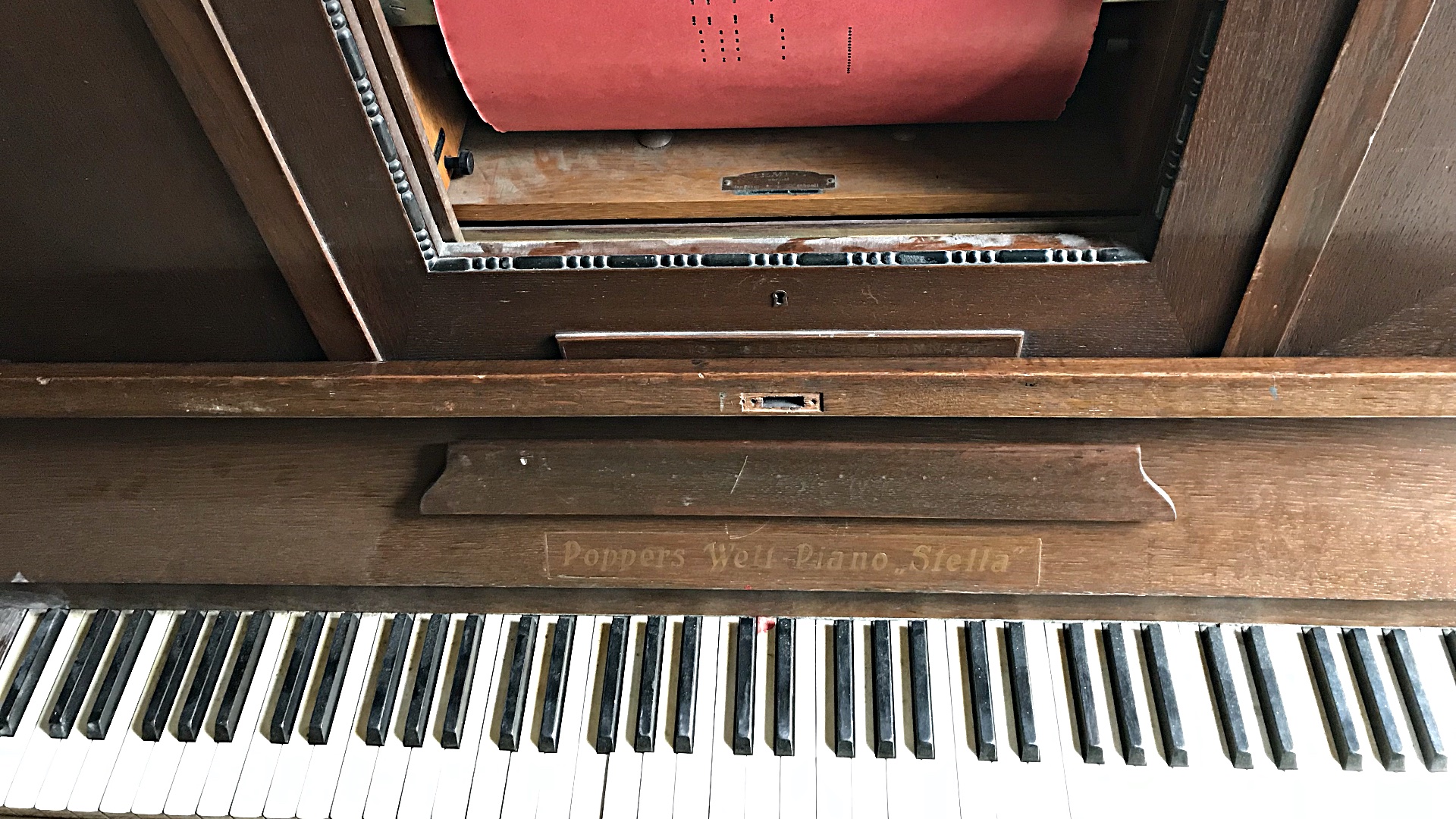 1909 POPPER STELLA WELT PIANO - faszinationpianola