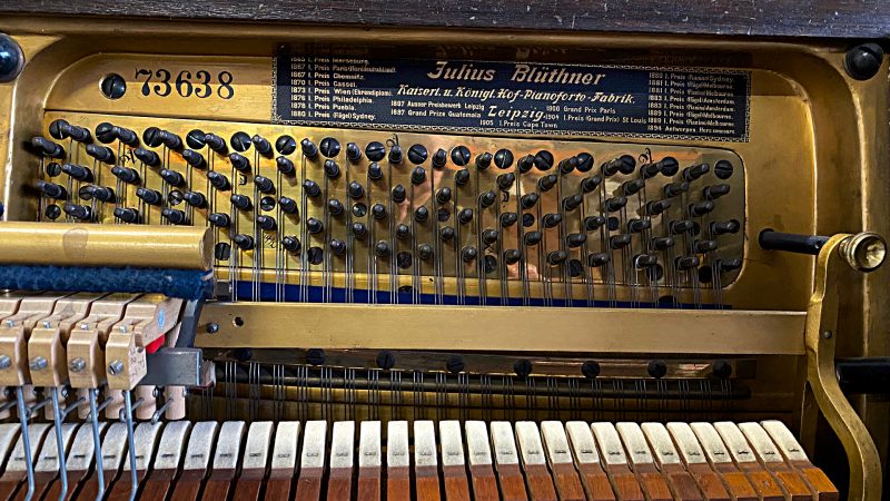 1906 BLÜTHNER ARTCASE KLAVIER - Faszination Pianola